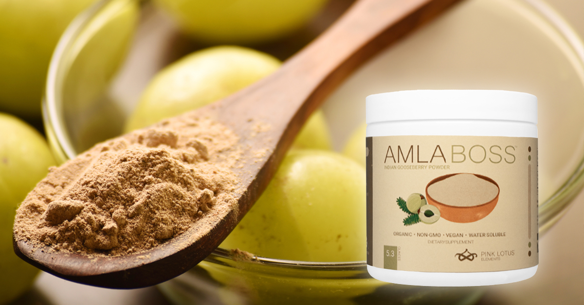 Amla Boss - Patented Antioxidant Powerhouse - Pink Lotus Elements
