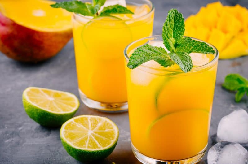 Mango Mule Mocktail - Cancer-Kicking! Kitchen